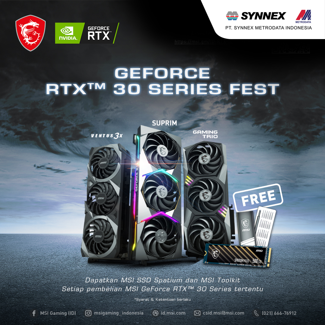 MSI : NVIDIA RTX SUMMER FESTIVAL RESTOCKED & RELOADED - Synnex ...
