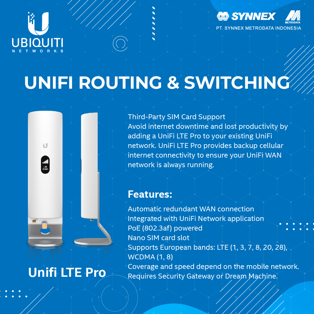 Ubiquiti Networks : Unifi Routing and Switching - Synnex Metrodata ... Ubiquiti Networks : Unifi Routing and Switching - Synnex Metrodata ...
