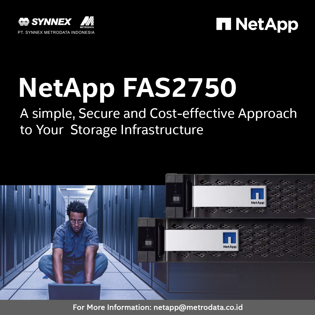 Netapp Fas 2750 Synnex Metrodata Indonesia