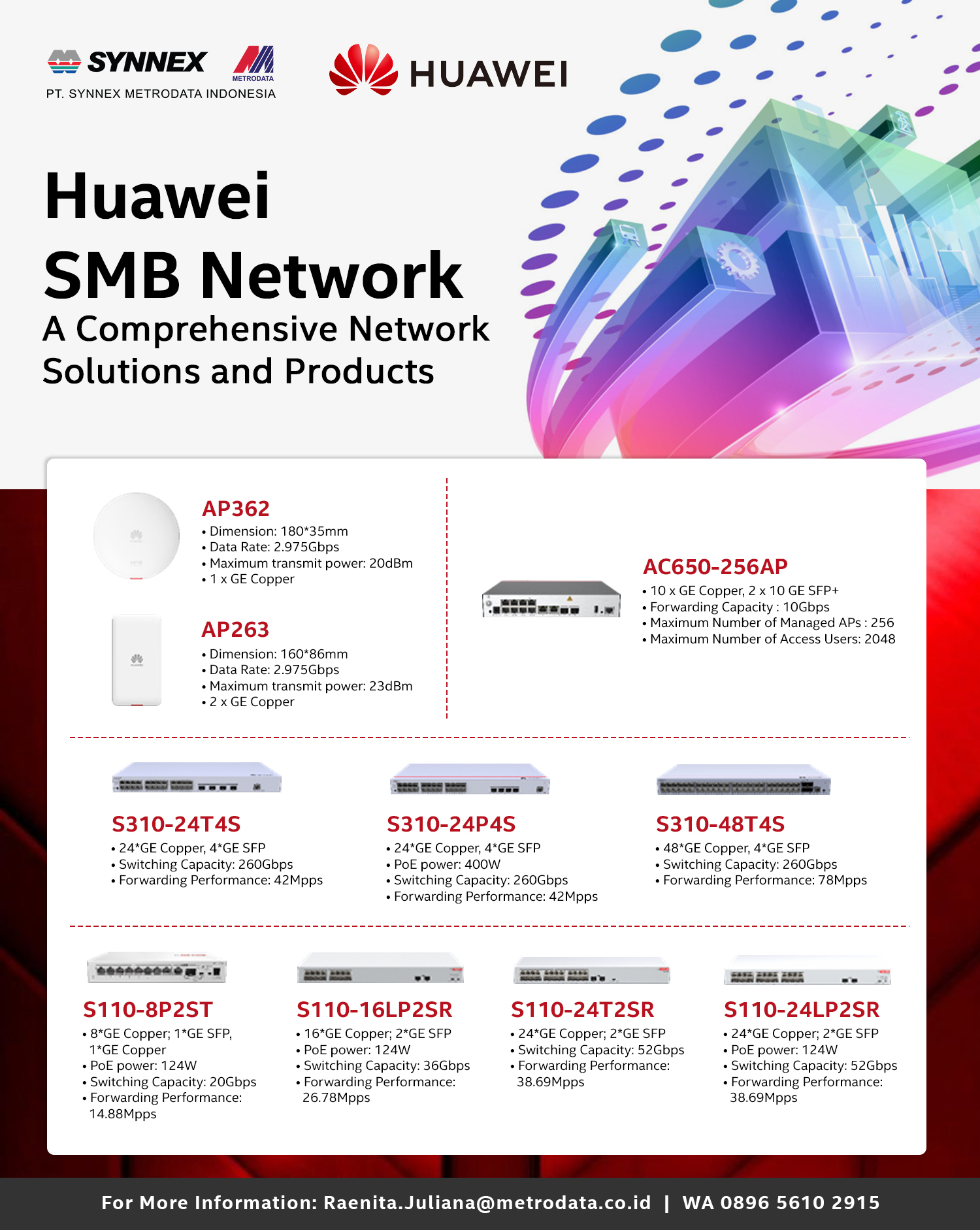 Huawei SMB Network! - Synnex Metrodata Indonesia
