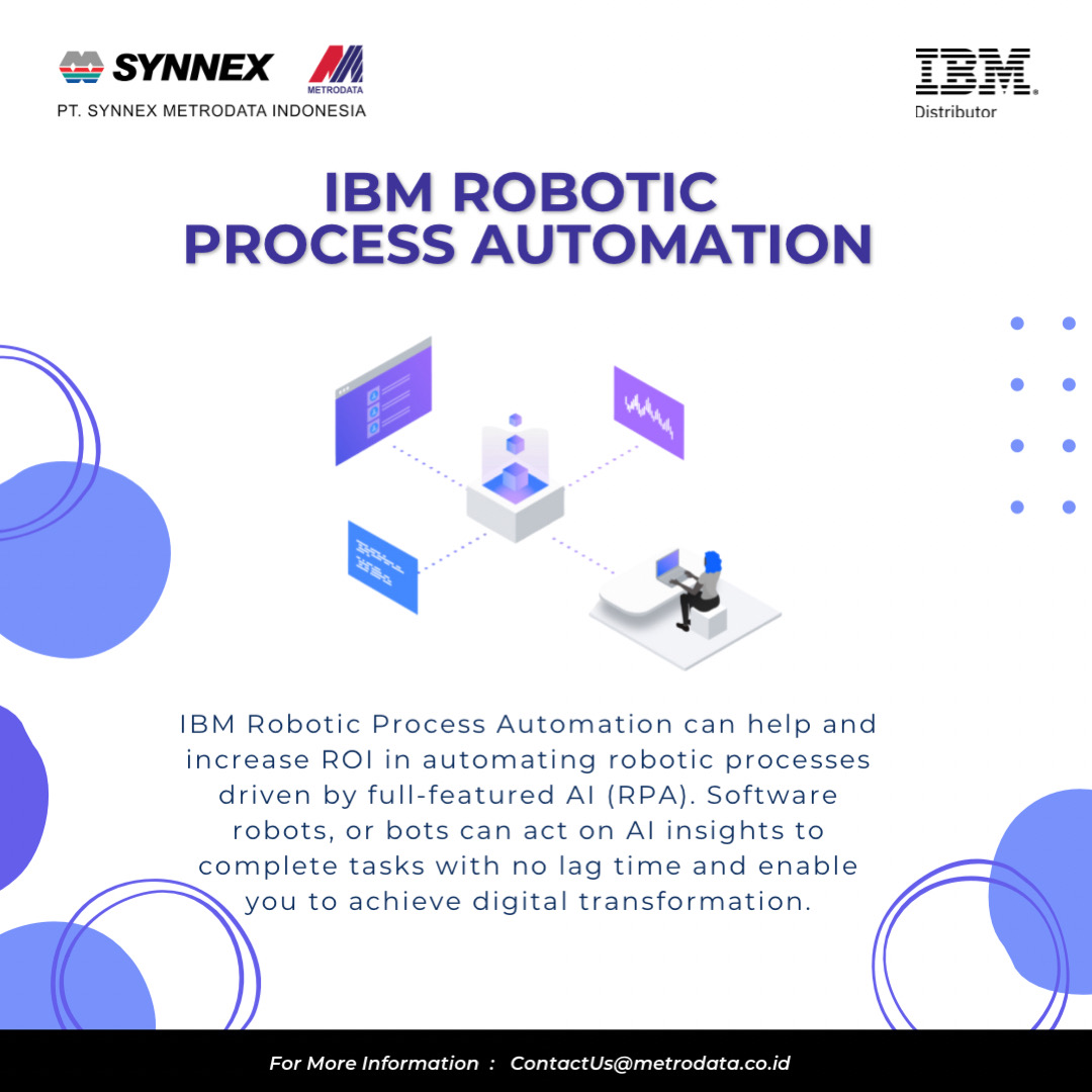 Ibm Robotic Process Automation Synnex Metrodata Indonesia