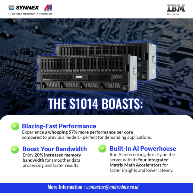 Ibm Power S1014 Synnex Metrodata Indonesia